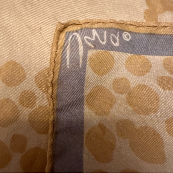 Vera Neumann | Accessories | Vera Neumann Vintage Beige Abstract Animal ...